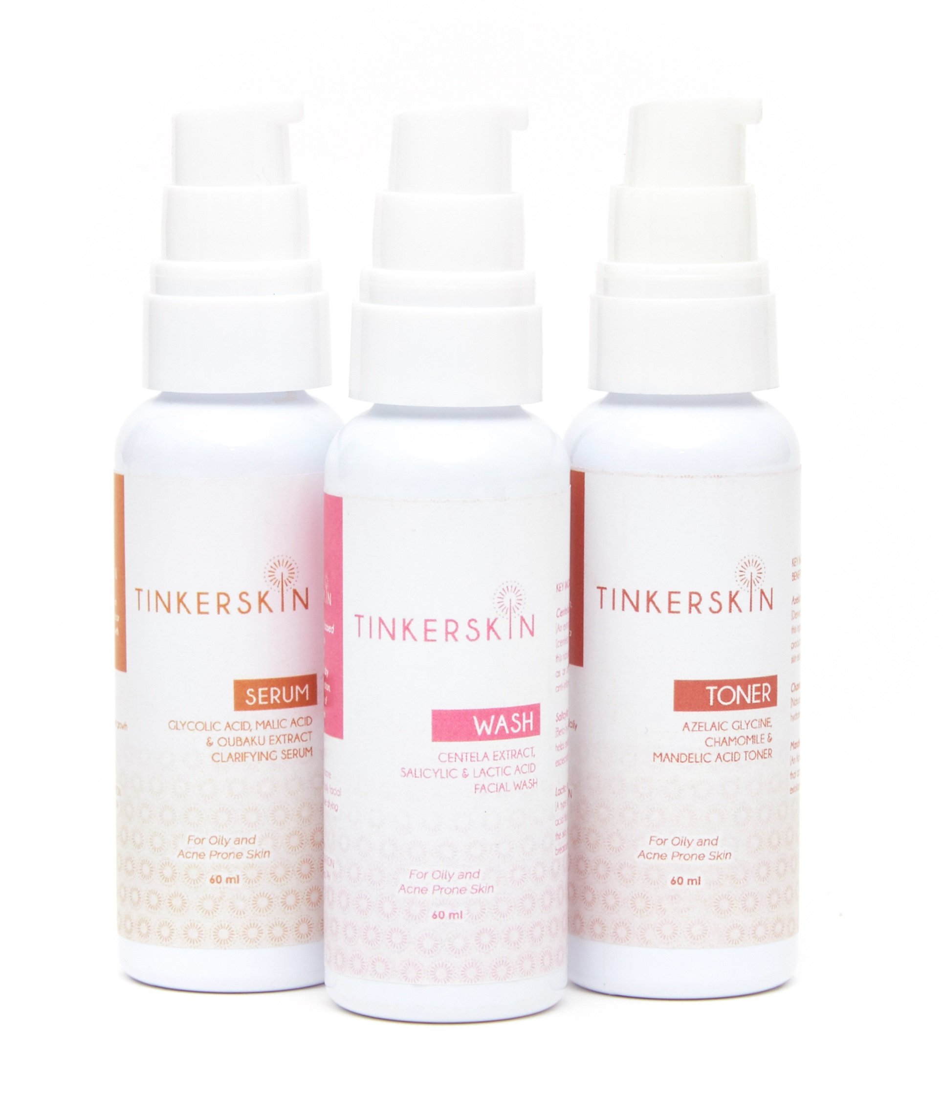 Clarifying Set (3 products in 1)- Serum, Facial Wash and Serum for Acne ...