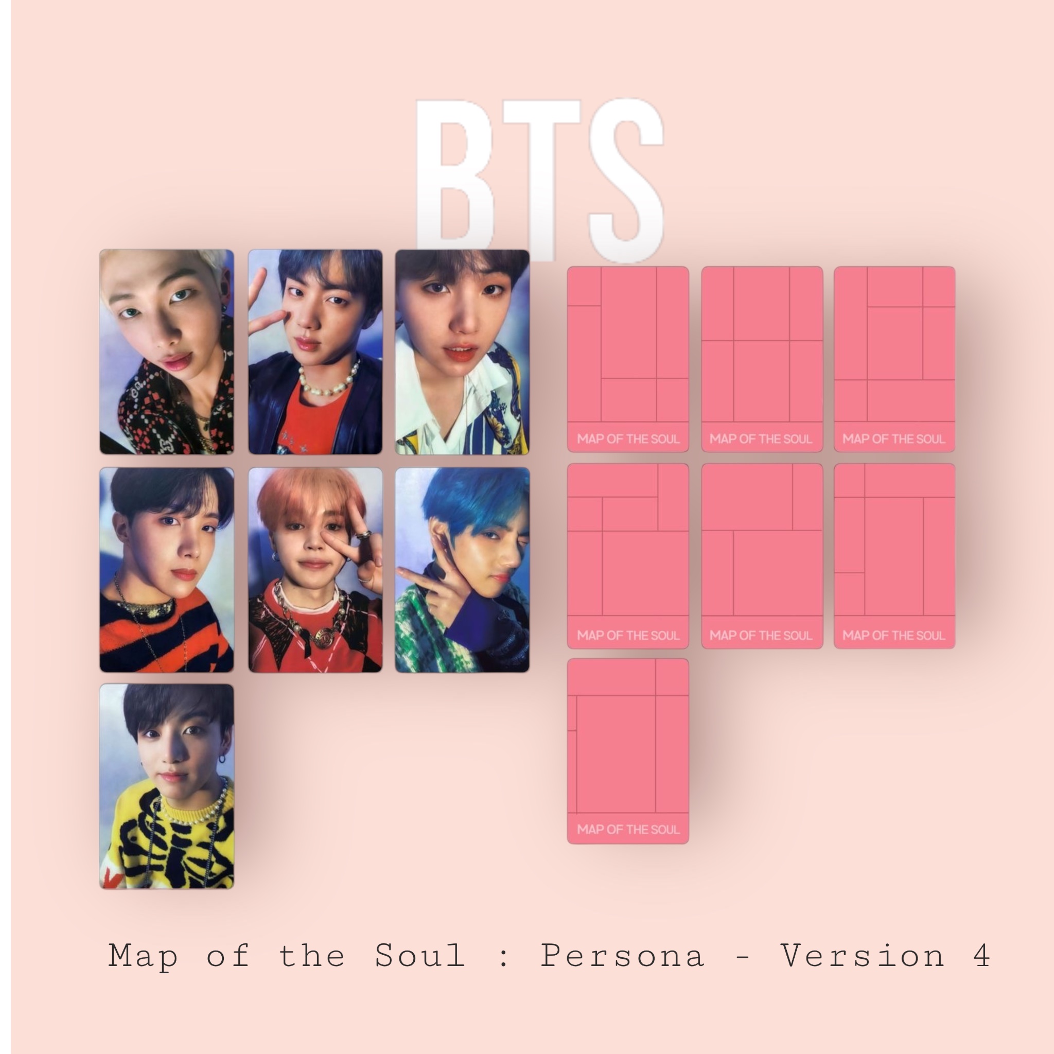 [Replicard] BTS - Map Of The Soul - Persona Cards | Lazada PH