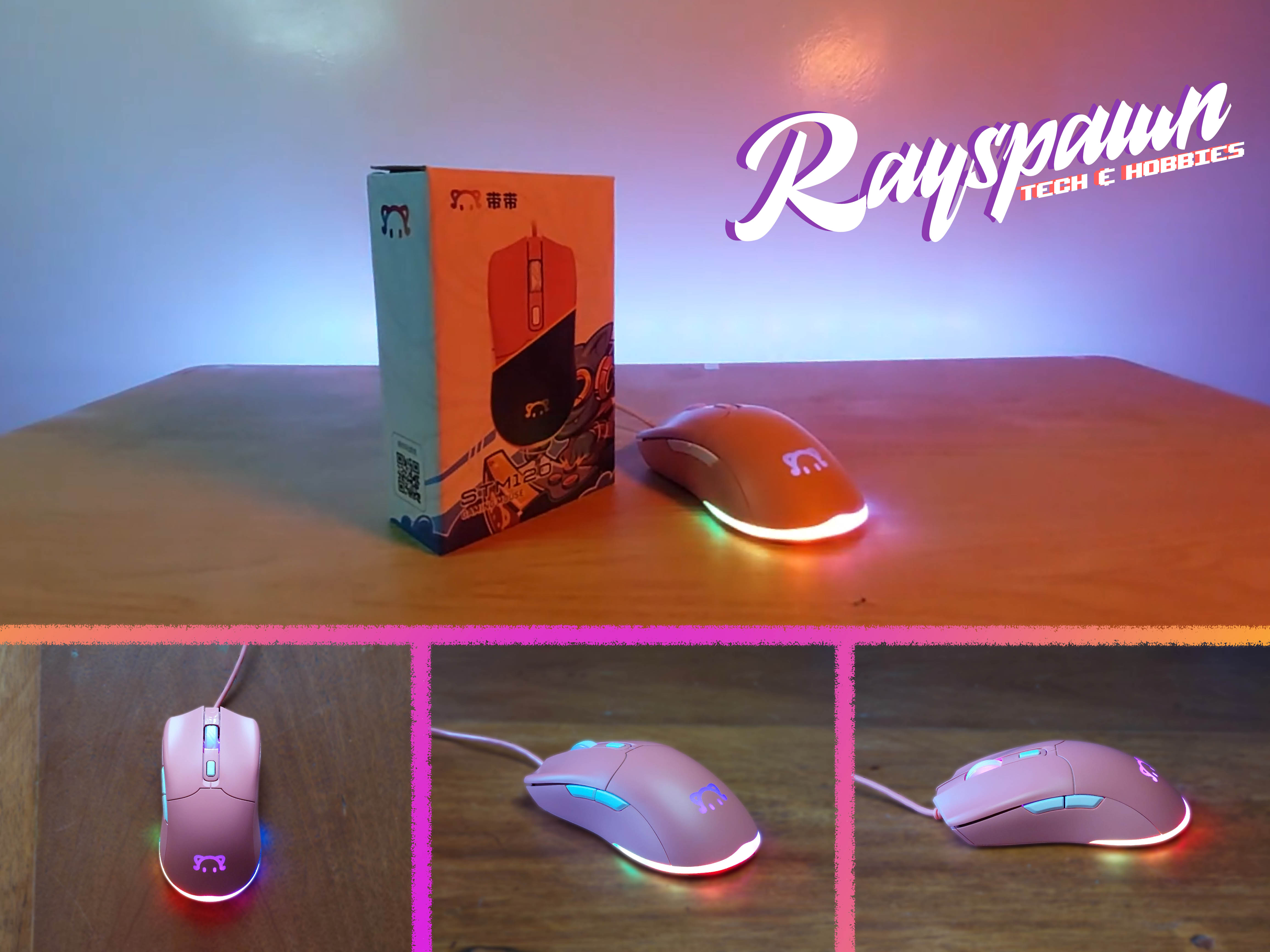 Ajazz Wired RGB Gaming Mouse (Fatal Pink) | Lazada PH