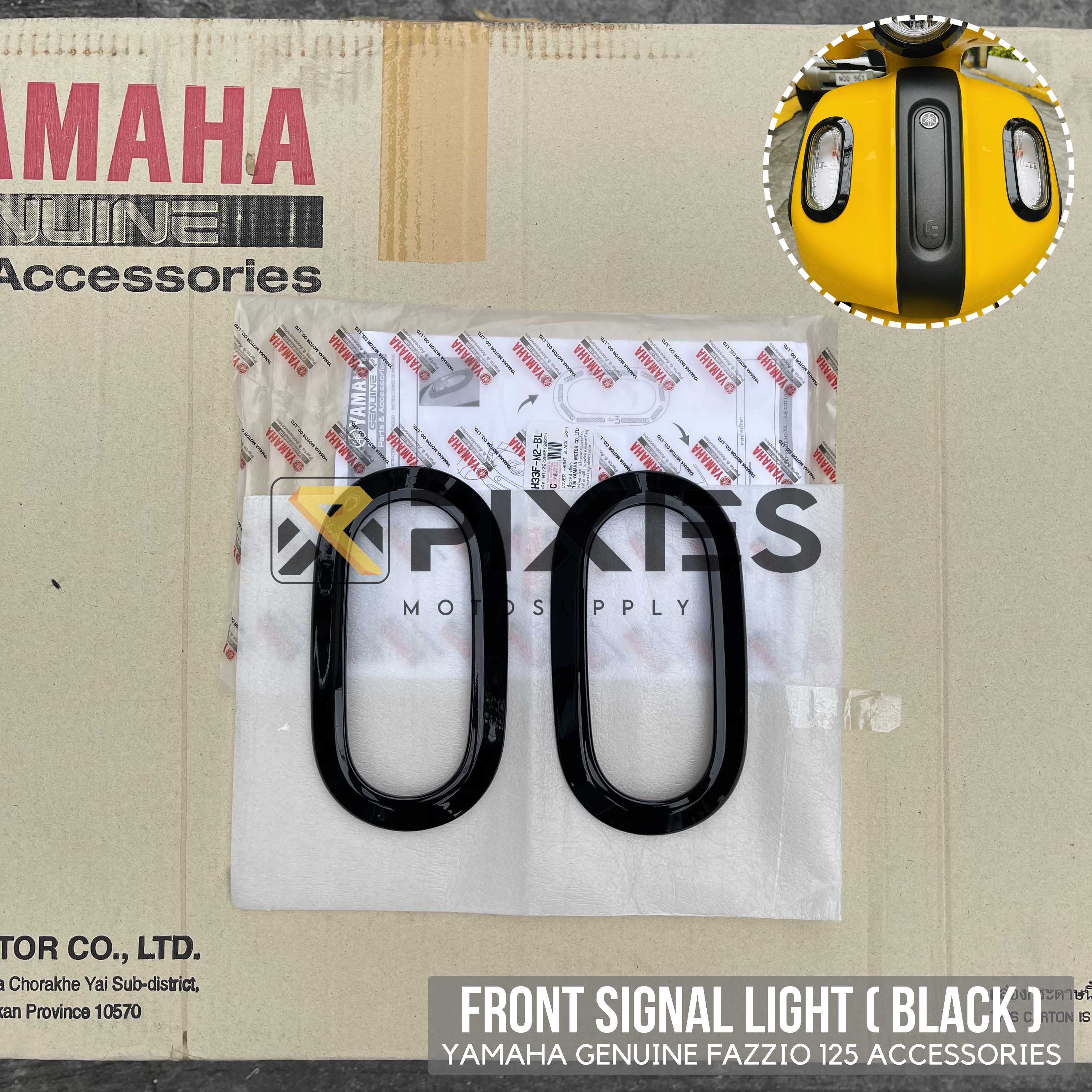 [ PIXIES PH ] YAMAHA GENUINE ACCESSORIES YAMAHA FAZZIO FRONT SIGNAL ...