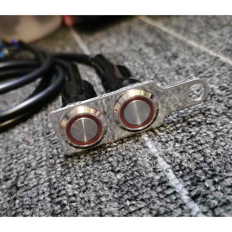 16MM Waterproof Passing Light switch/ Push Button Switch/ Momentary ...