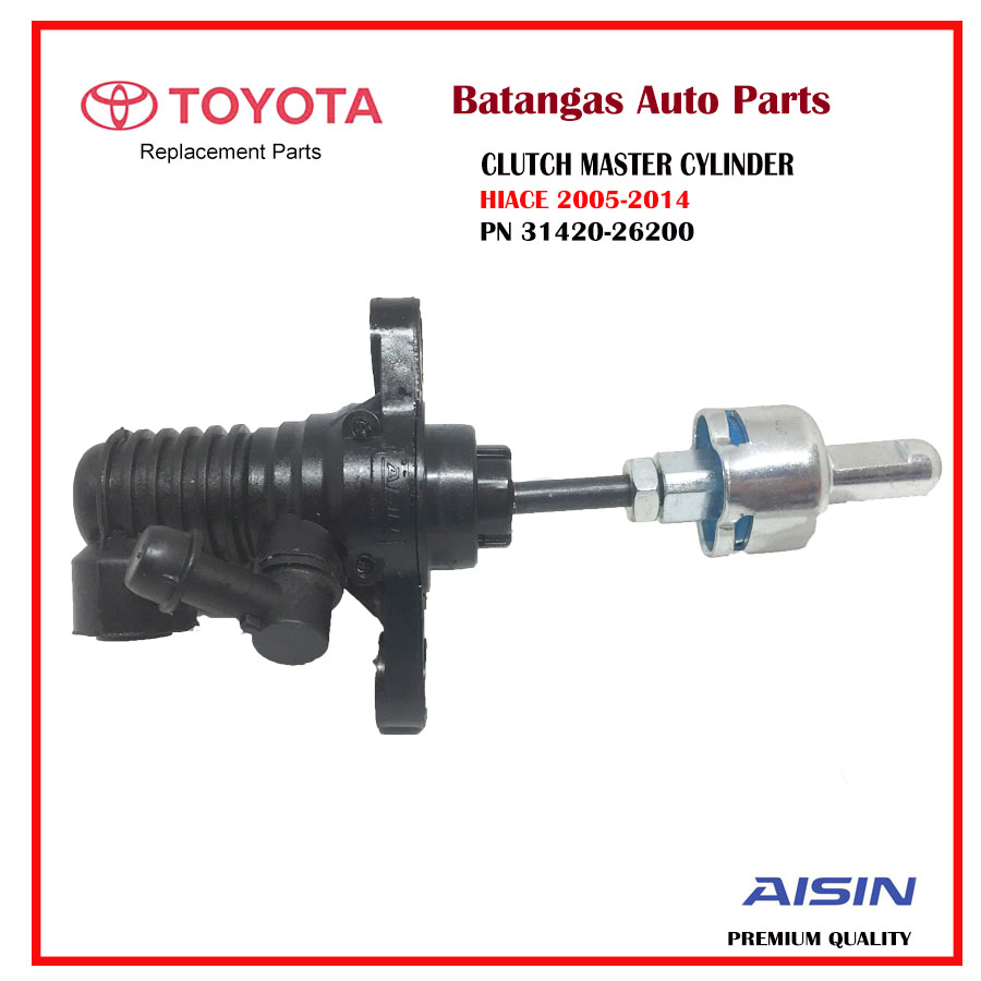 CLUTCH MASTER CYLINDER TOYOTA HIACE COMMUTER 2005-2014 AISIN CMT-142A ...