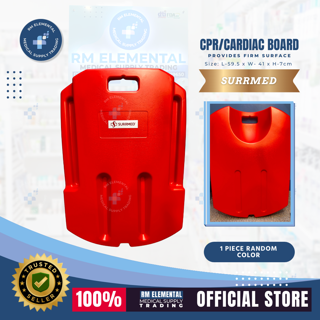 CPR Board / Cardiac Board, Plastic (1 Piece) RANDOM COLOR | Lazada PH