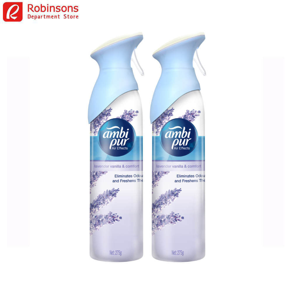 Ambi Pur Air Effects Spray Lavender Vanilla & Comfort 275g Duo | Lazada PH