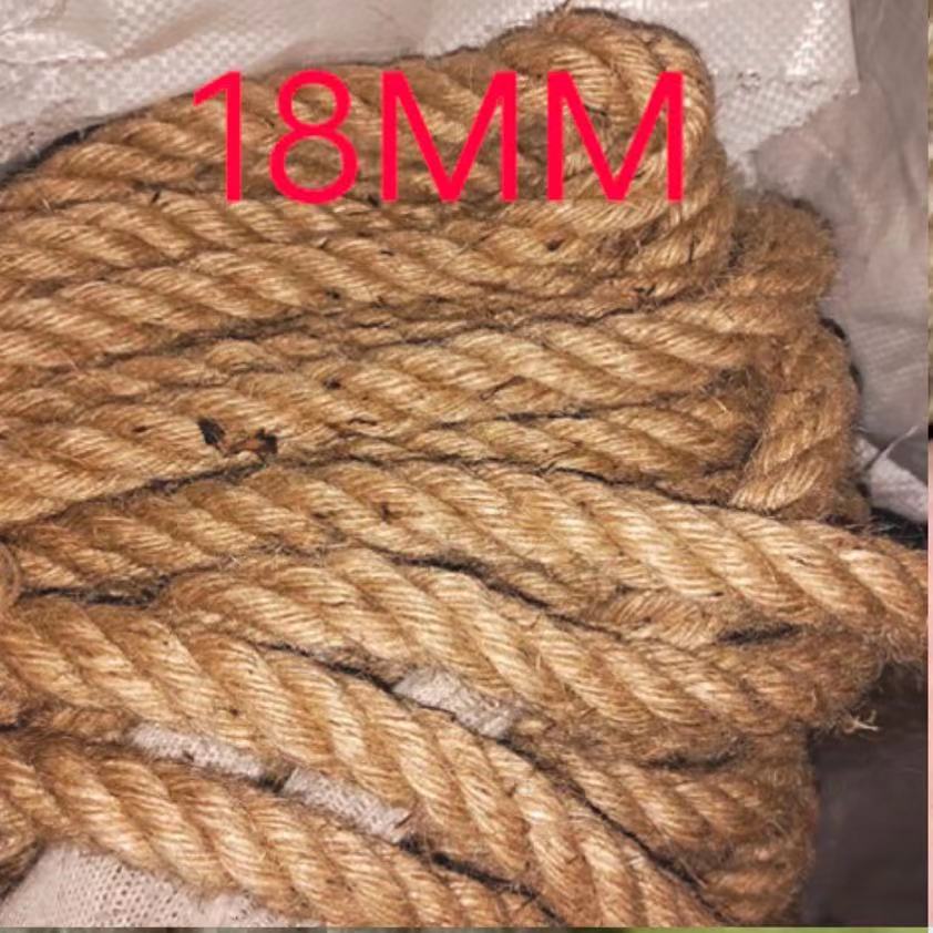 10 Meters Outdoor Indoor Strong Natural Brown Burlap Twine Jute Rope ...