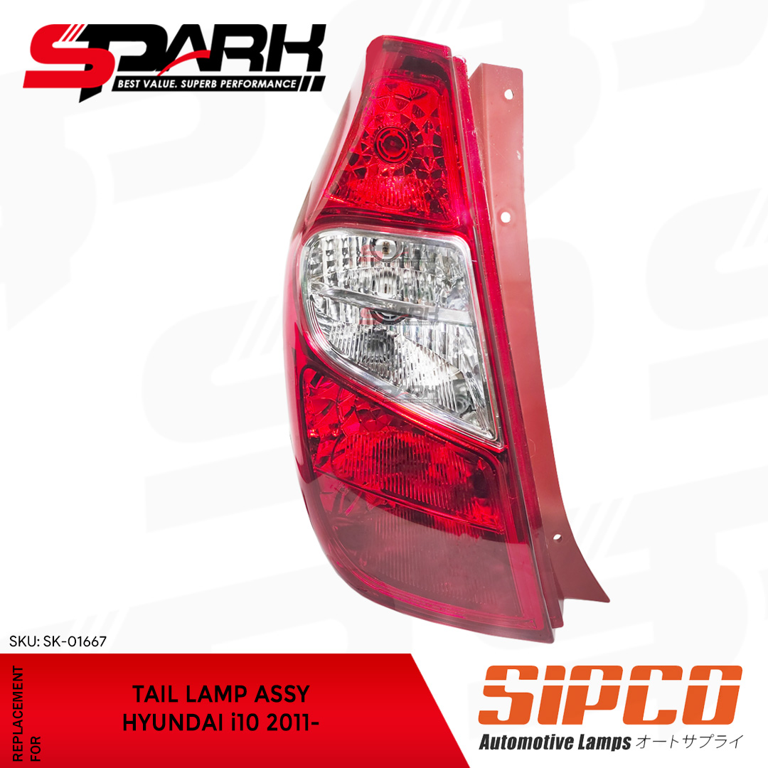 Tail Lamp Rear Stop Light for Hyundai i10 2011 - 2014 92401-0X110 ...