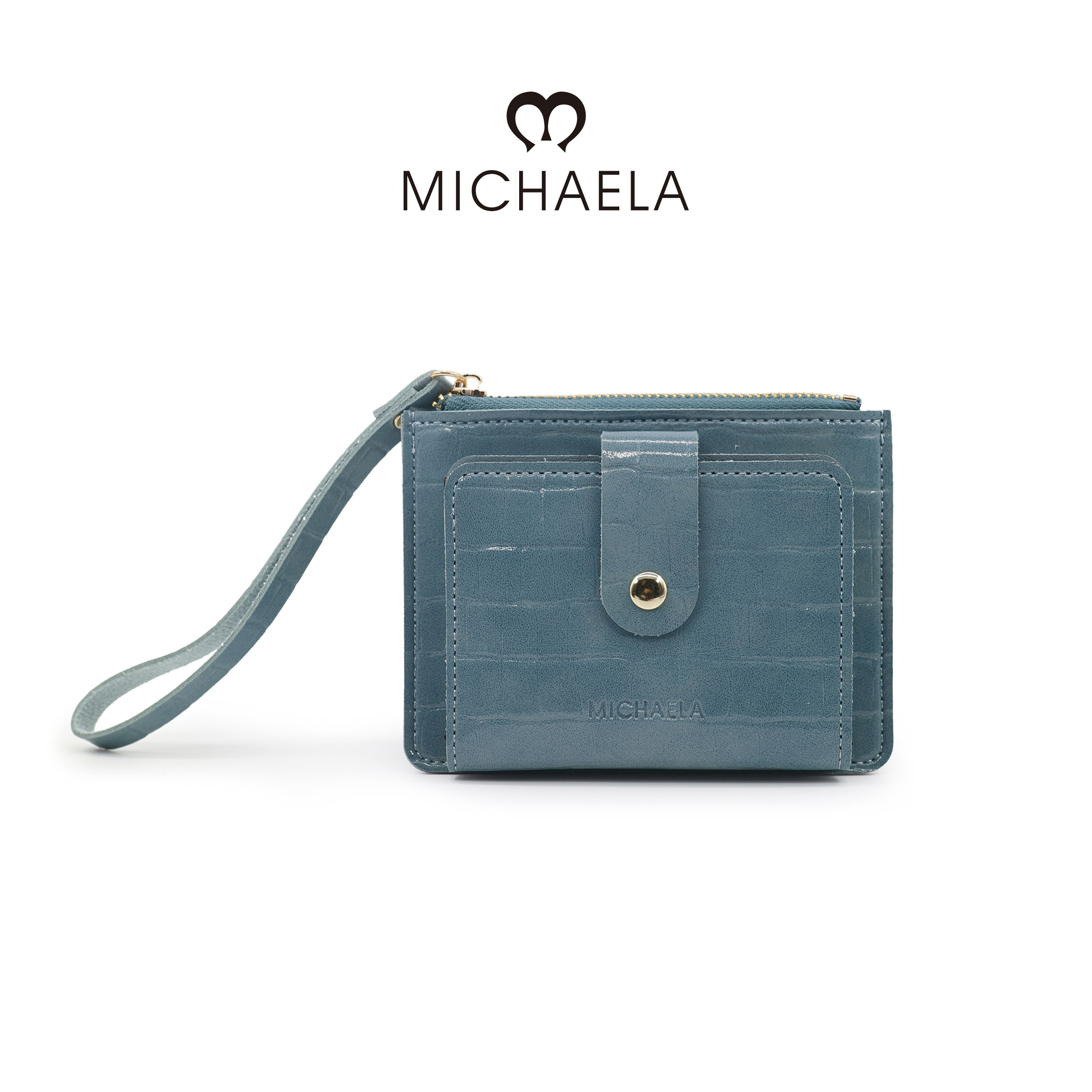 MICHAELA Wallet for Women Short Card Wallet Original Compact Leather ...