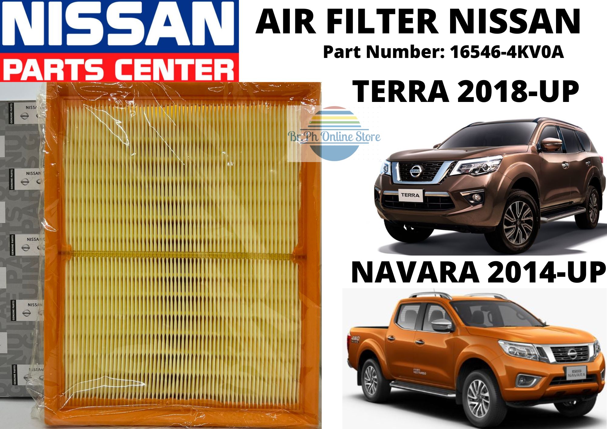 NEW ARRIVAL AIR FILTER NISSAN TERRA 2018 TO 2023 AND NAVARA NP300 ...