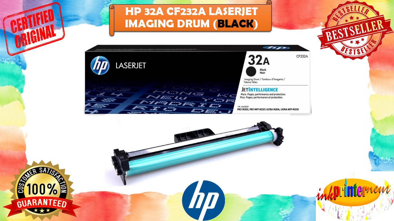 HP 32A CF232A Original LaserJet Imaging Drum (Black) | Lazada PH