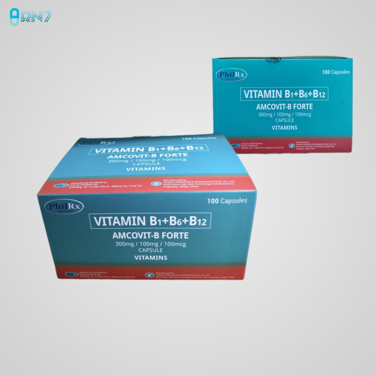 Vitamin B Complex Capsule AMCOVIT B-FORTE CAPSULE 100's (Vitamin B1 + B6 + B12) | Lazada PH