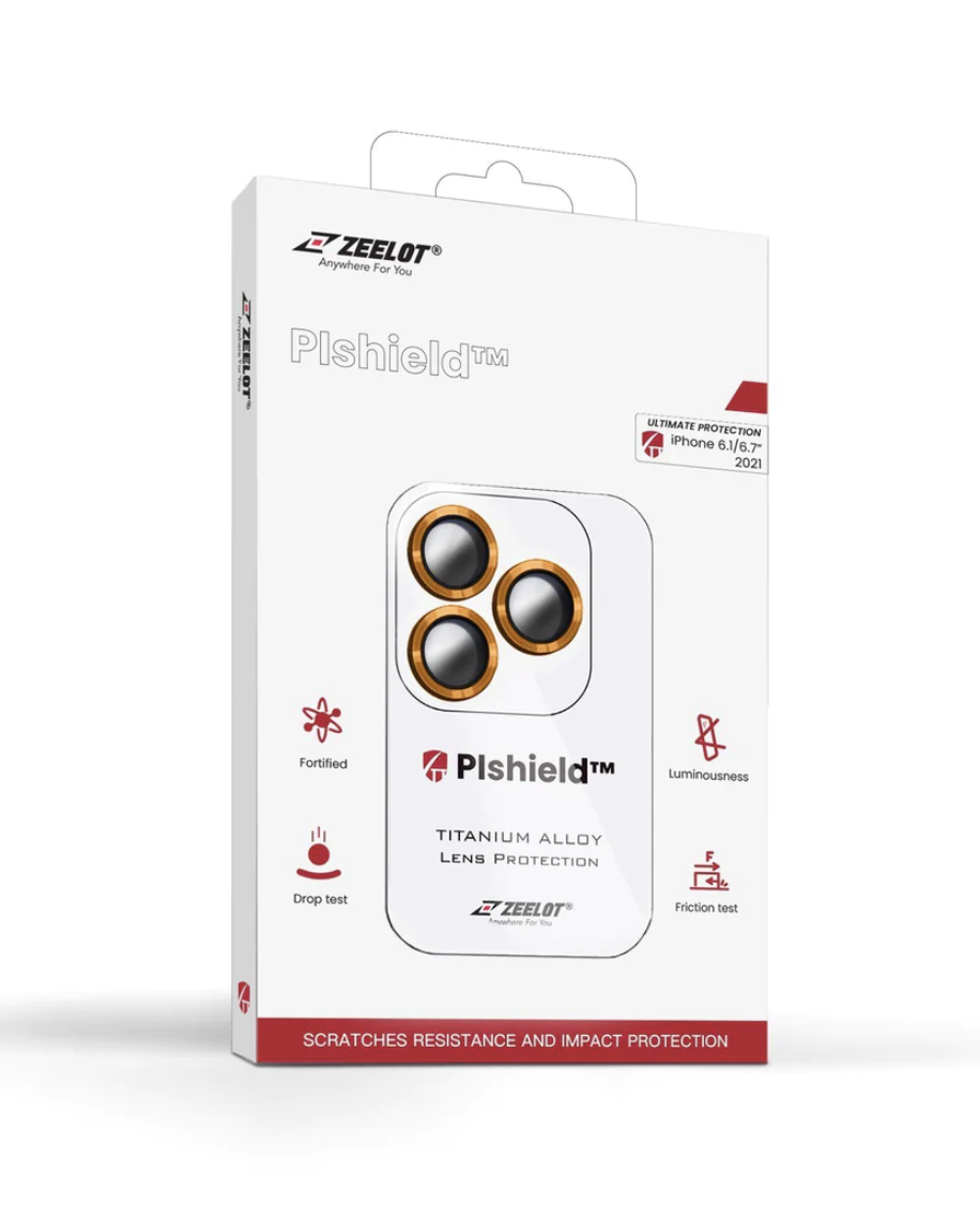 ZEELOT PIshield Titanium Alloy Camera Lens Protector for iP13Pro 6.1 ...