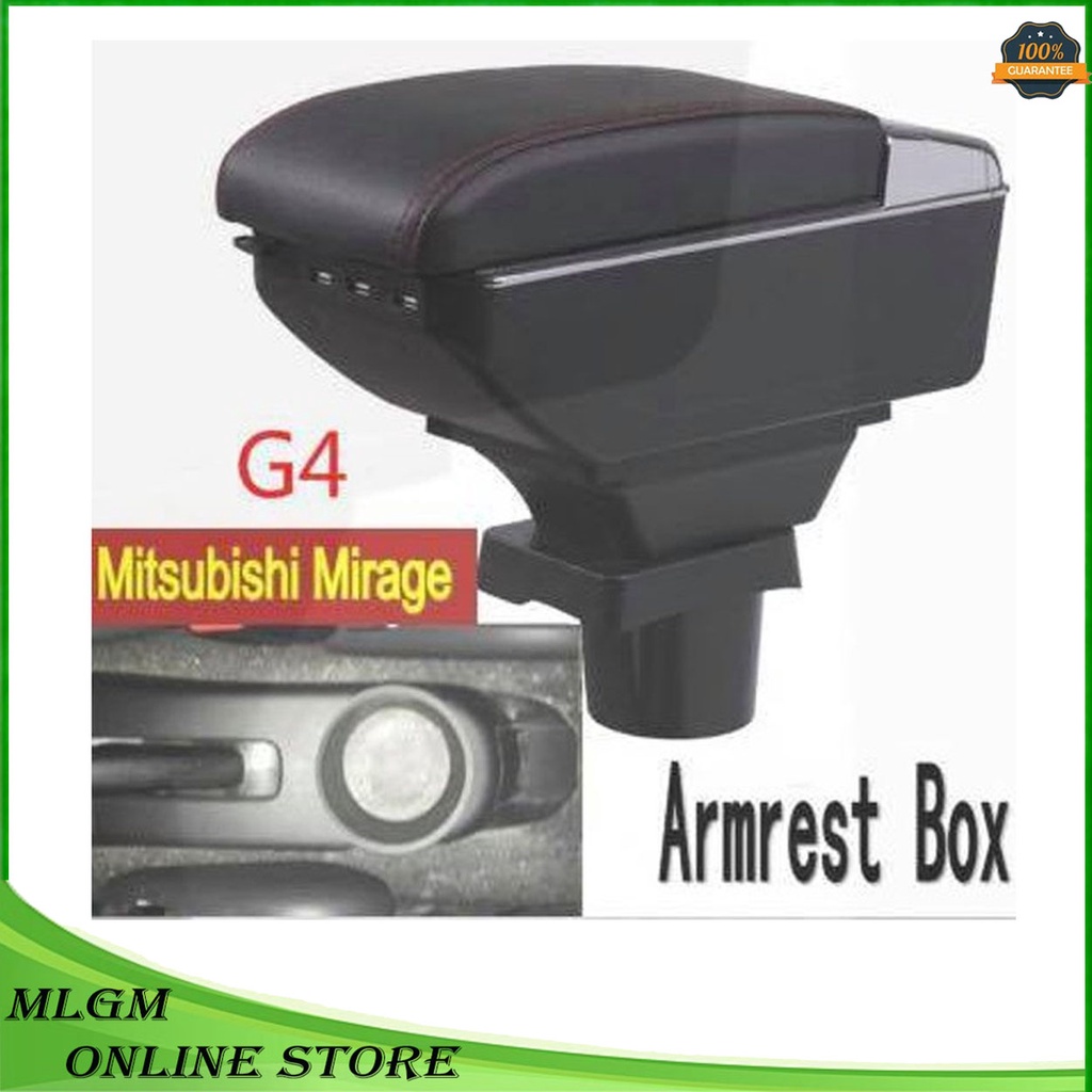 ORIGINAL Mitsubishi Mirage G4 2013-2019 Armrest Console Box with 7 USB ...