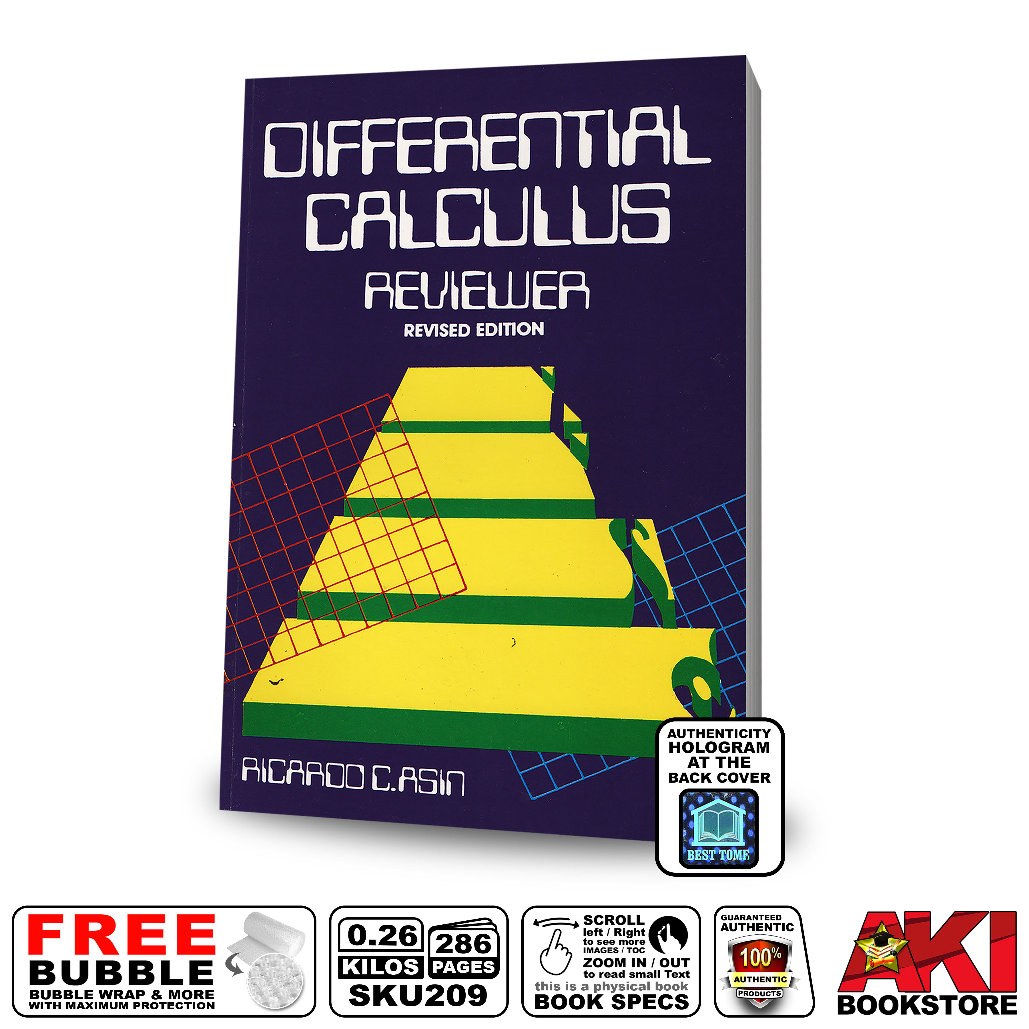 AUTHENTIC Differential Calculus Reviewer Revised Edition 1991 Ricardo C ...