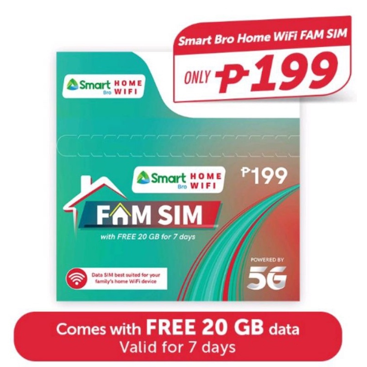 COD Smart Bro ROCKET SIM UNLI DATA for 30 days | Lazada PH