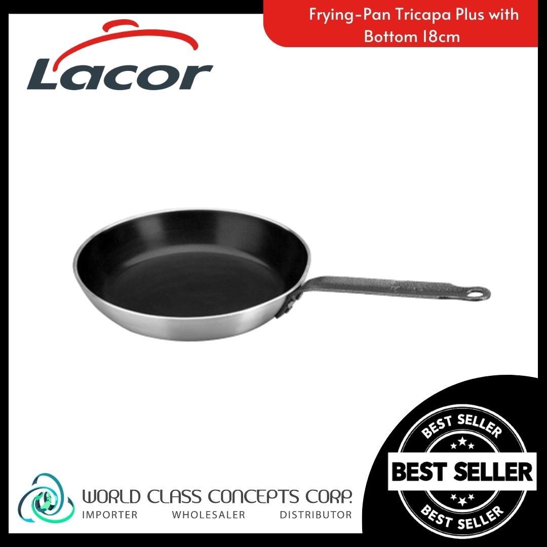 Lacor Cookware Frying-Pan Tricapa Plus with Bottom 18cm | Lazada PH