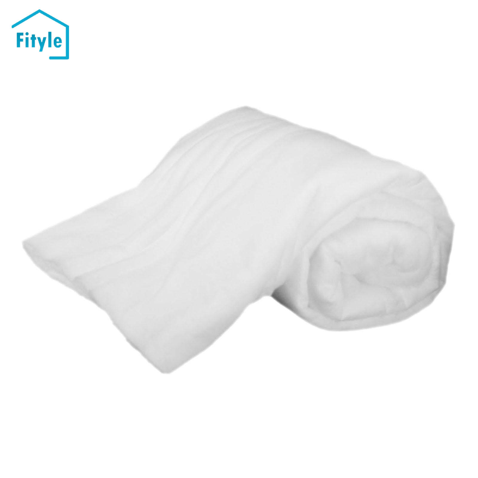 Fityle 59" 5 Yards Quilt Batting Dacron Fabric Fiber Quilts Pillow ...