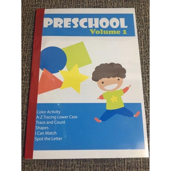 nursery worksheet 51 pages -preschool workbook v1- mooniztar | Lazada PH
