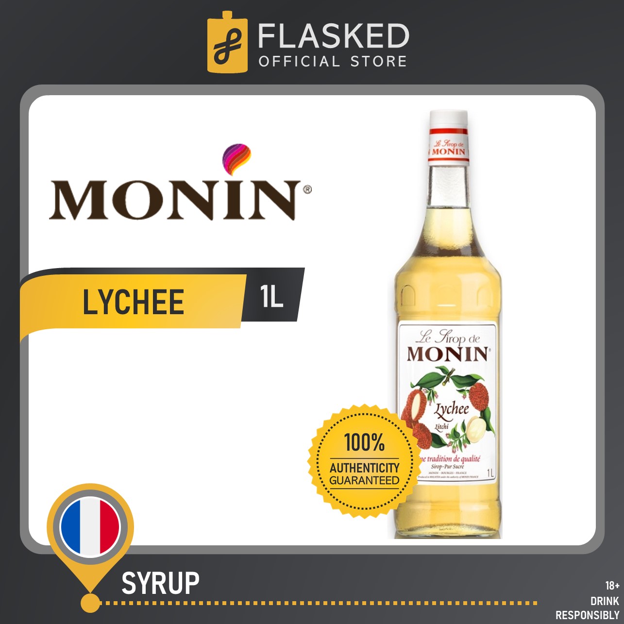 Monin Lychee Syrup 1L | Lazada PH