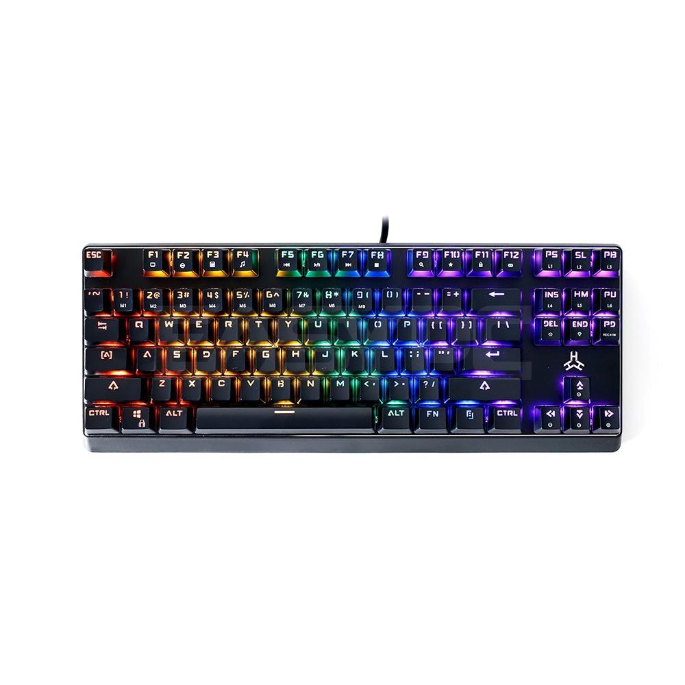 keyboard EasyPC Rakk Tandus 87 Keys Multi-Color Mechanical Gaming ...