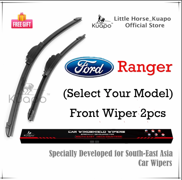 (Select Your Model) Ford Ranger Wiper Blade Set/Pair for XL XLT XLS FX4 ...