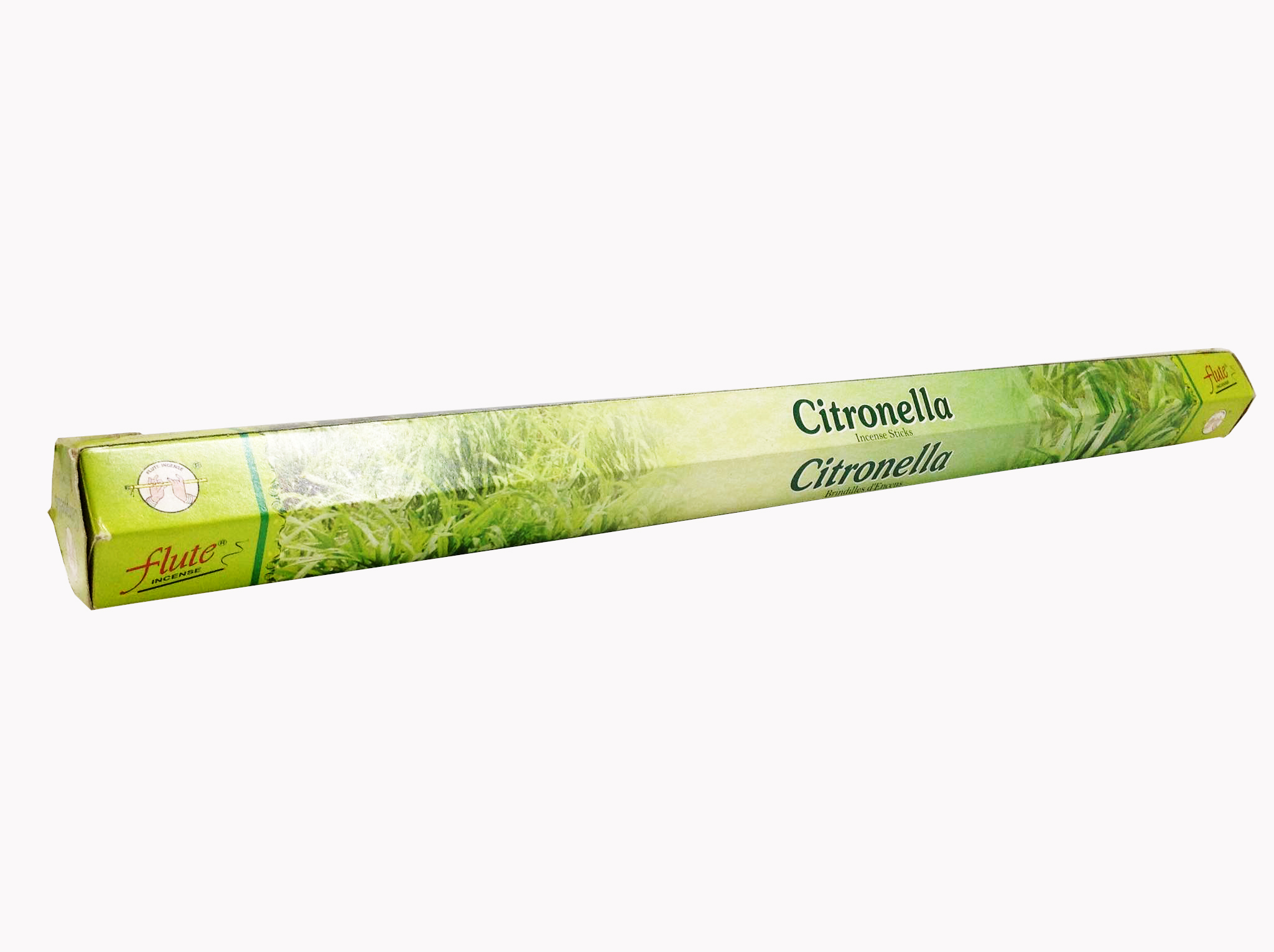 Flute - Citronella Incense (Burned For Cleansing, Warding Off, Healing ...