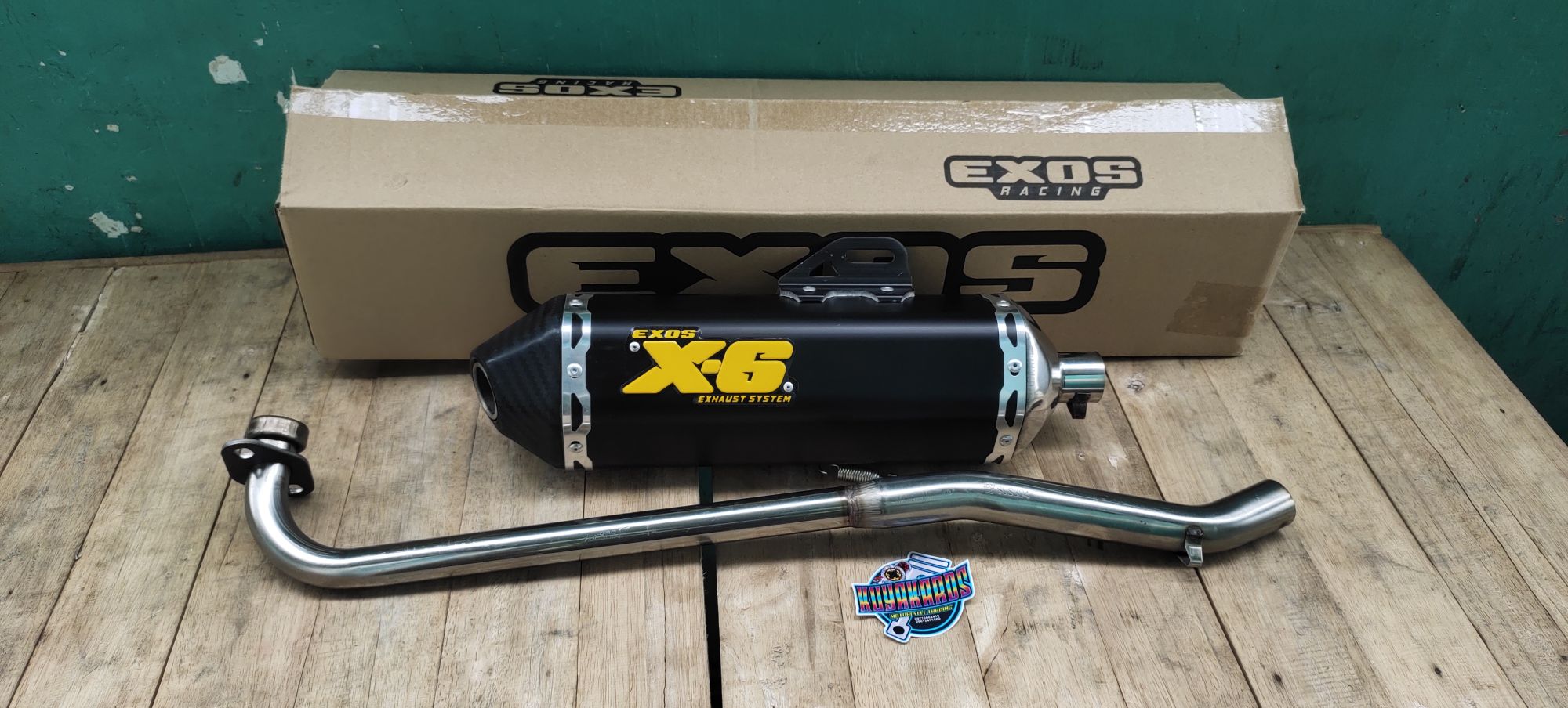 EXOS X6 KILLER POWER PIPE SMASH 115 110/XRM 110/VFC/VEGA ZR/VEGA DRUM ...