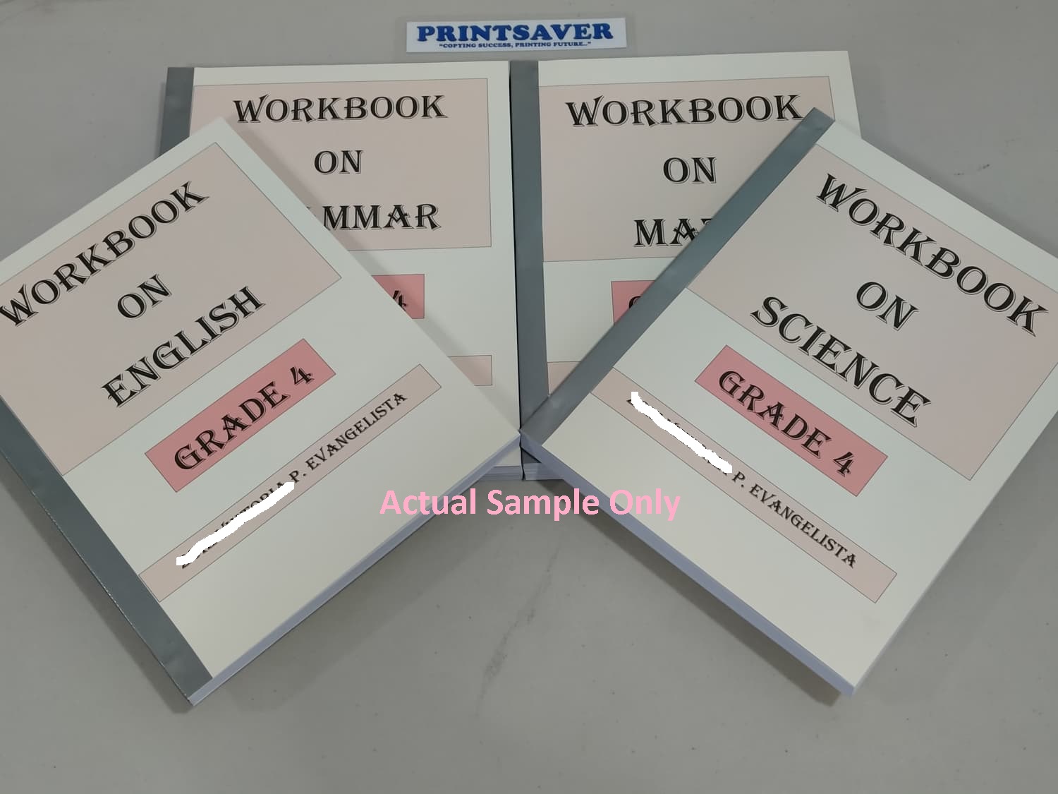 Grade 4 Complete Set All Subjects Workbook Math, English, Science ...