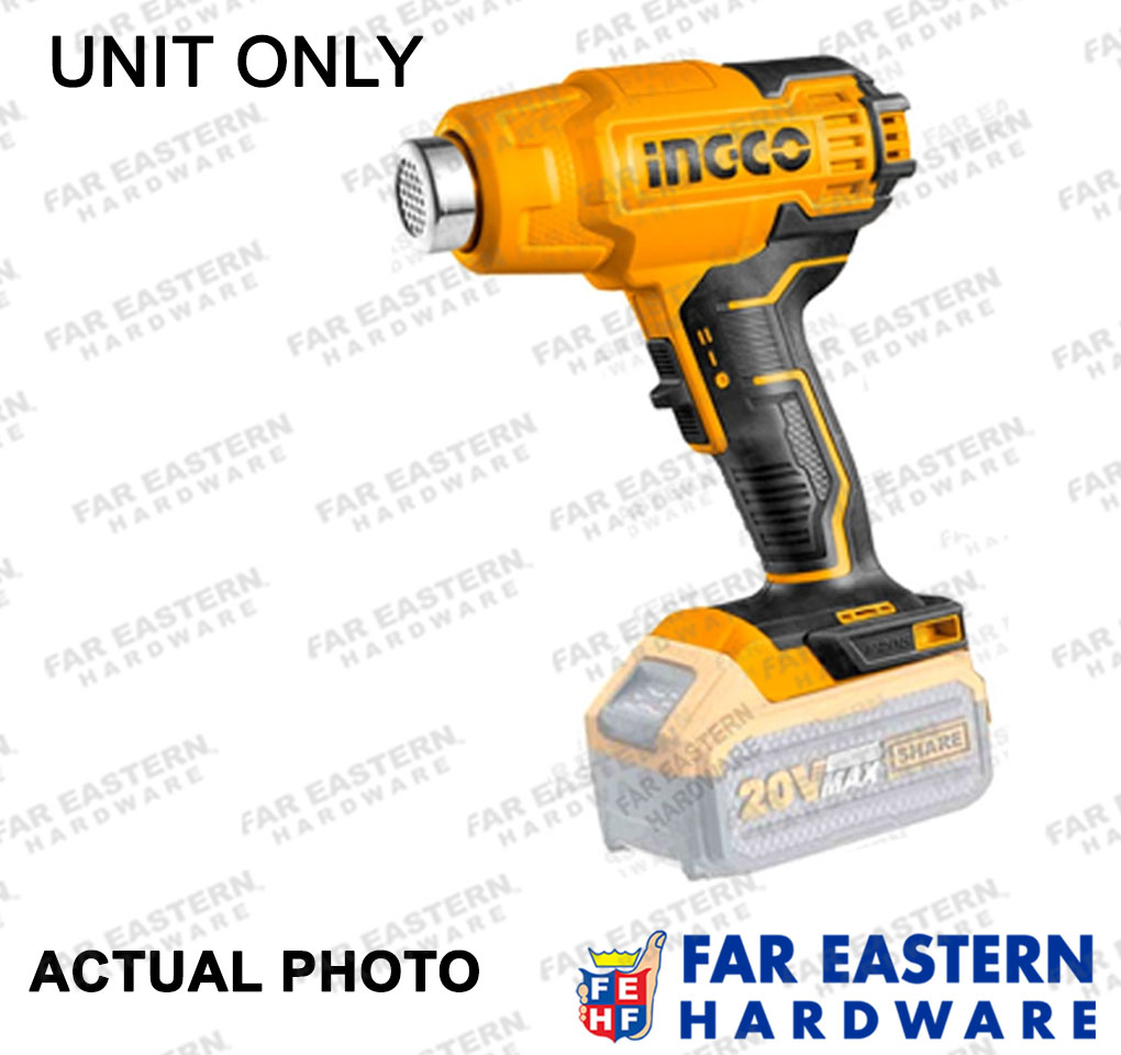 INGCO Cordless Heat Gun 20V HGLI2002 | HGLI20025 INPTCL | Lazada PH