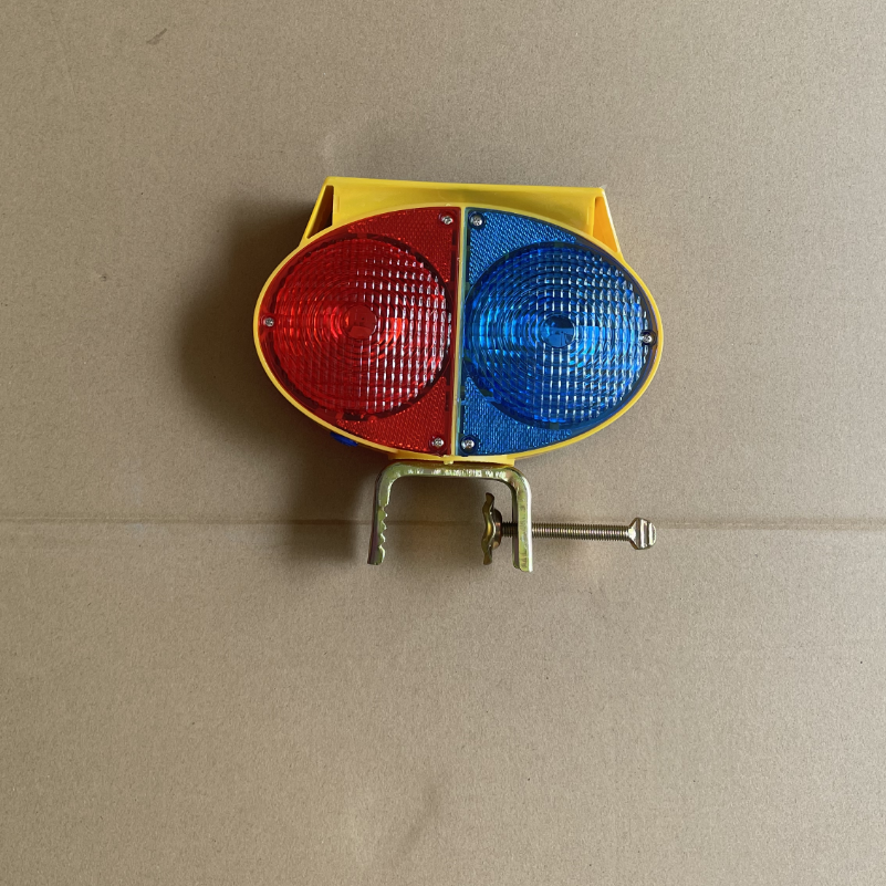 Solar LED Emergency Warning Light Alarm Lamp Traffic Lamp Safety Beacon ...