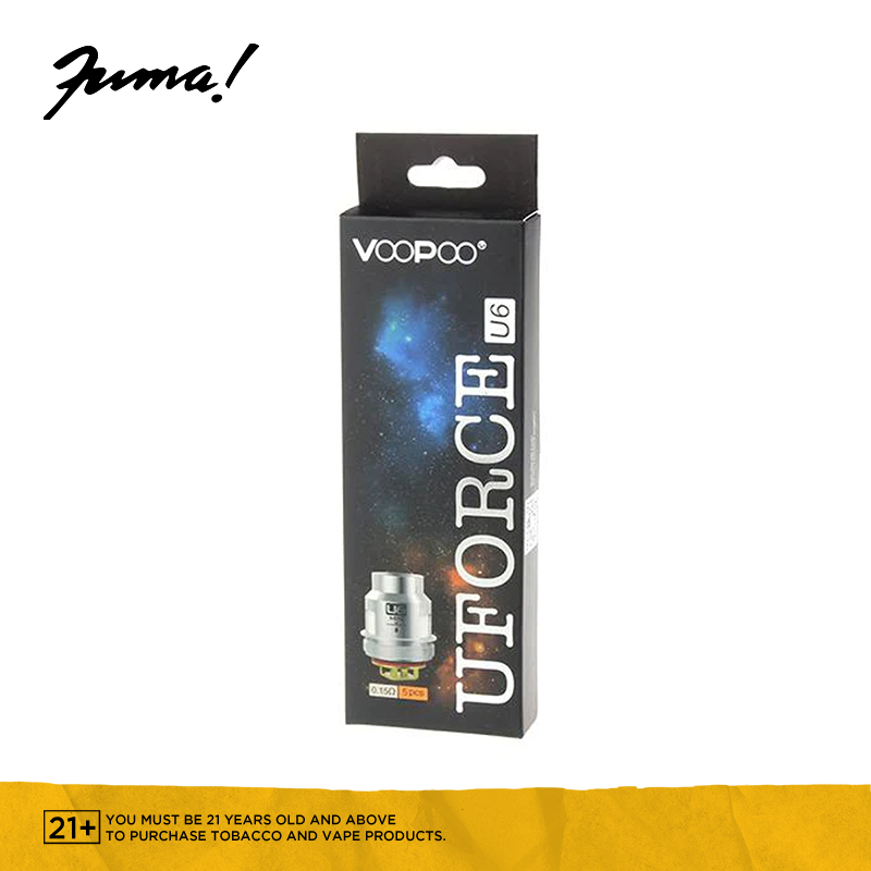 Voopoo UForce U6 Sextuple Vape Coils | Lazada PH