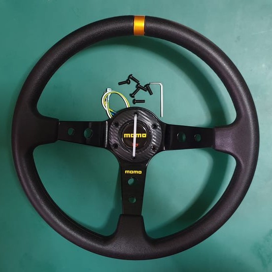 MOMO Deep Dish Steering Wheel 35cm | Lazada PH
