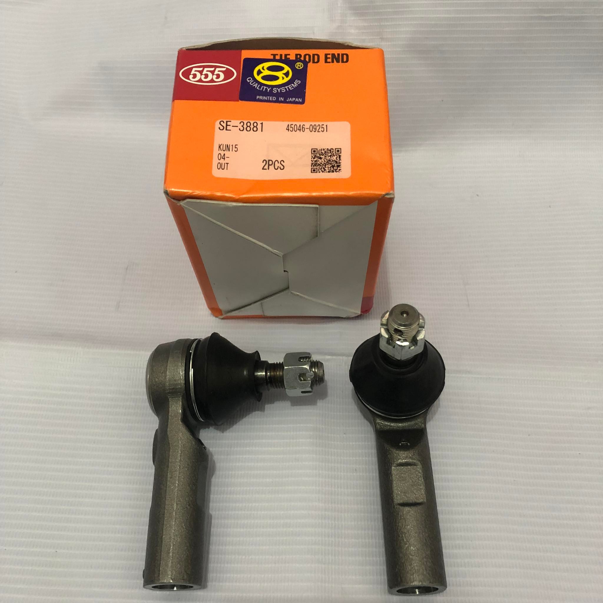 ORIGINAL/GENUINE 555 OUTER TIE ROD END FOR TOYOTA INNOVA 2005-2015 PAIR ...