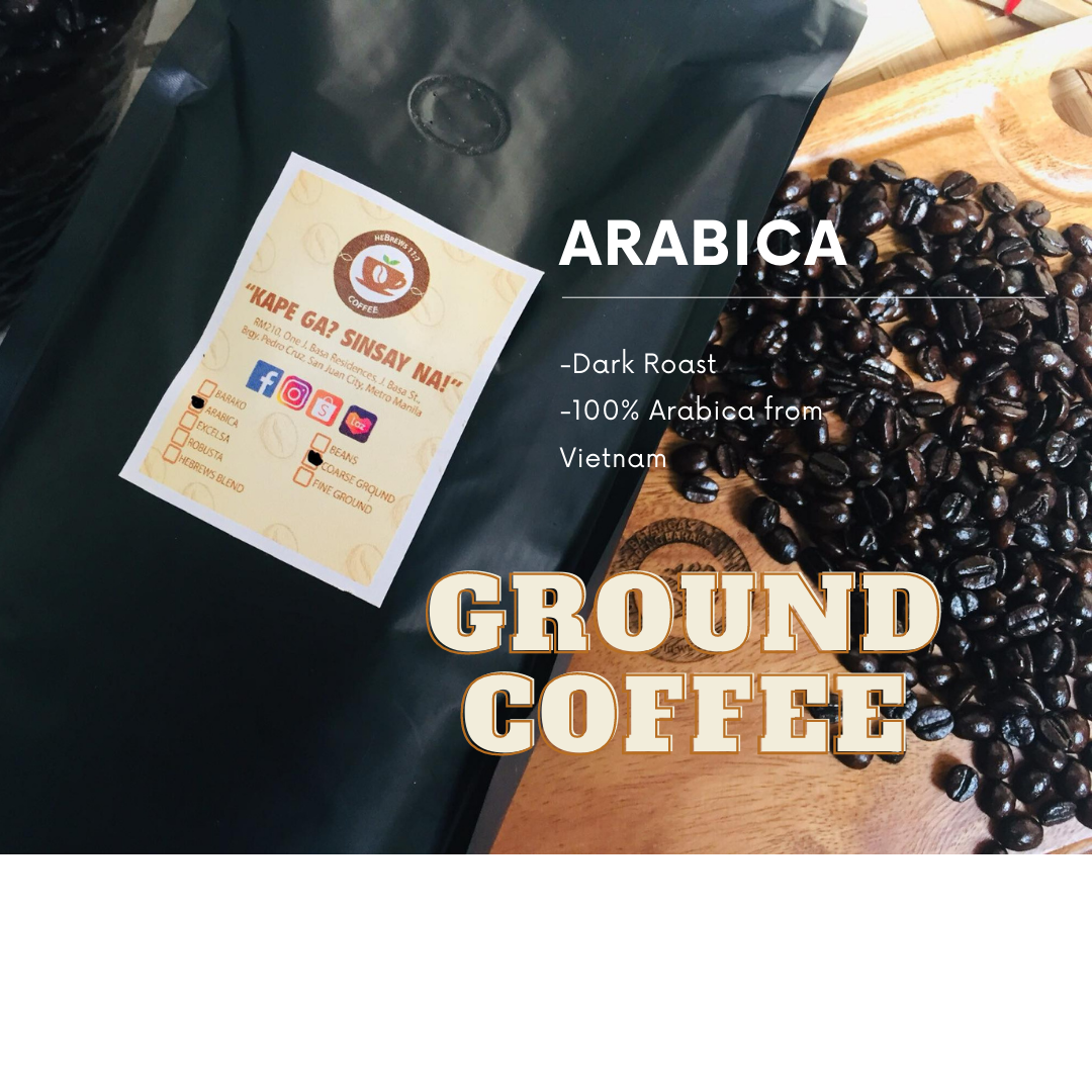 [HeBrews111] PREMIUM ARABICA 750grams coarse GROUND Dark Roast (Latte ...