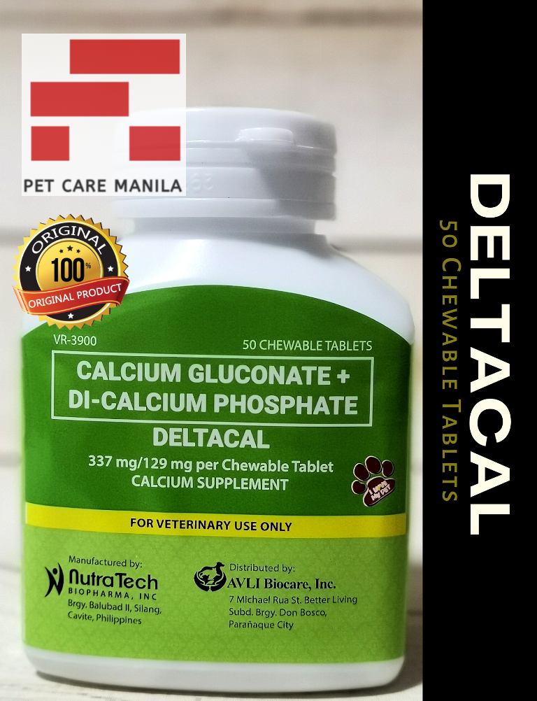 Deltacal Calcium Supplement Chewable 50 Tablets | Lazada PH