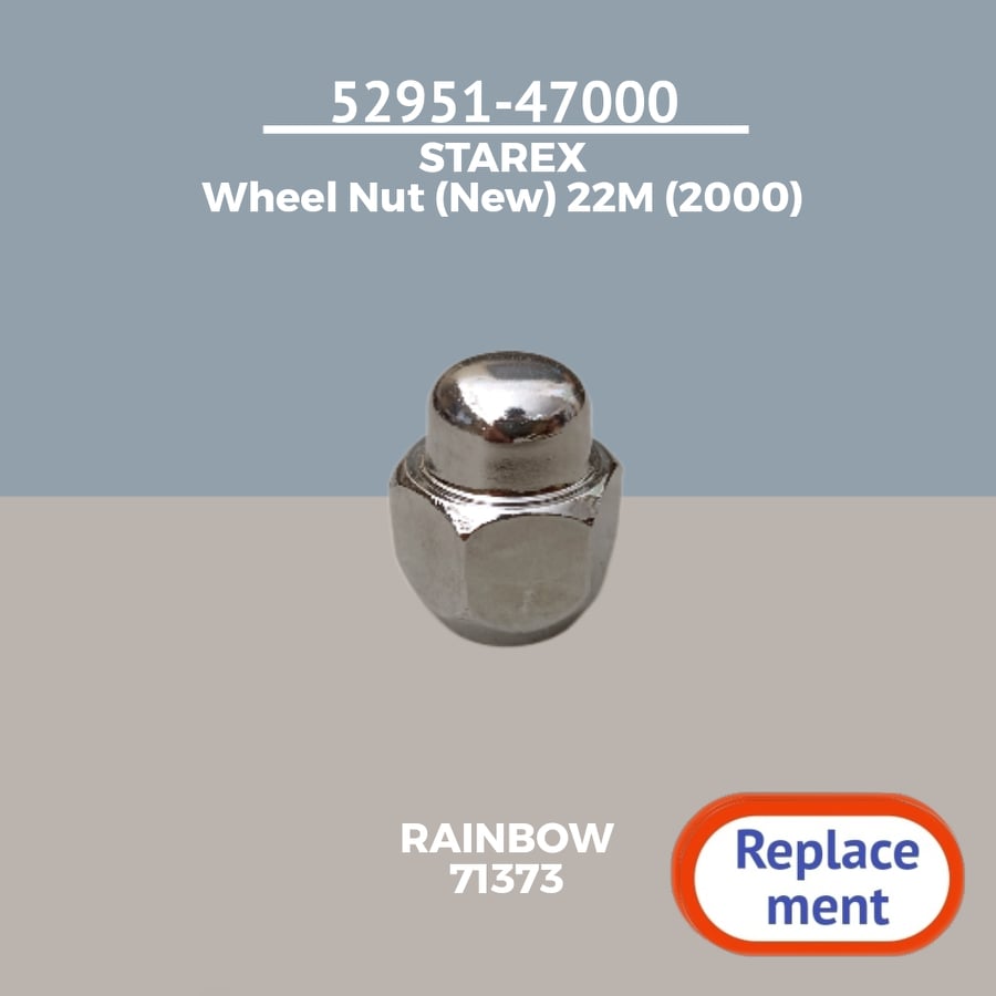 5295147000 Wheel Nut (NEW) 22M (2000) for HYUNDAI Starex [Replacement ...