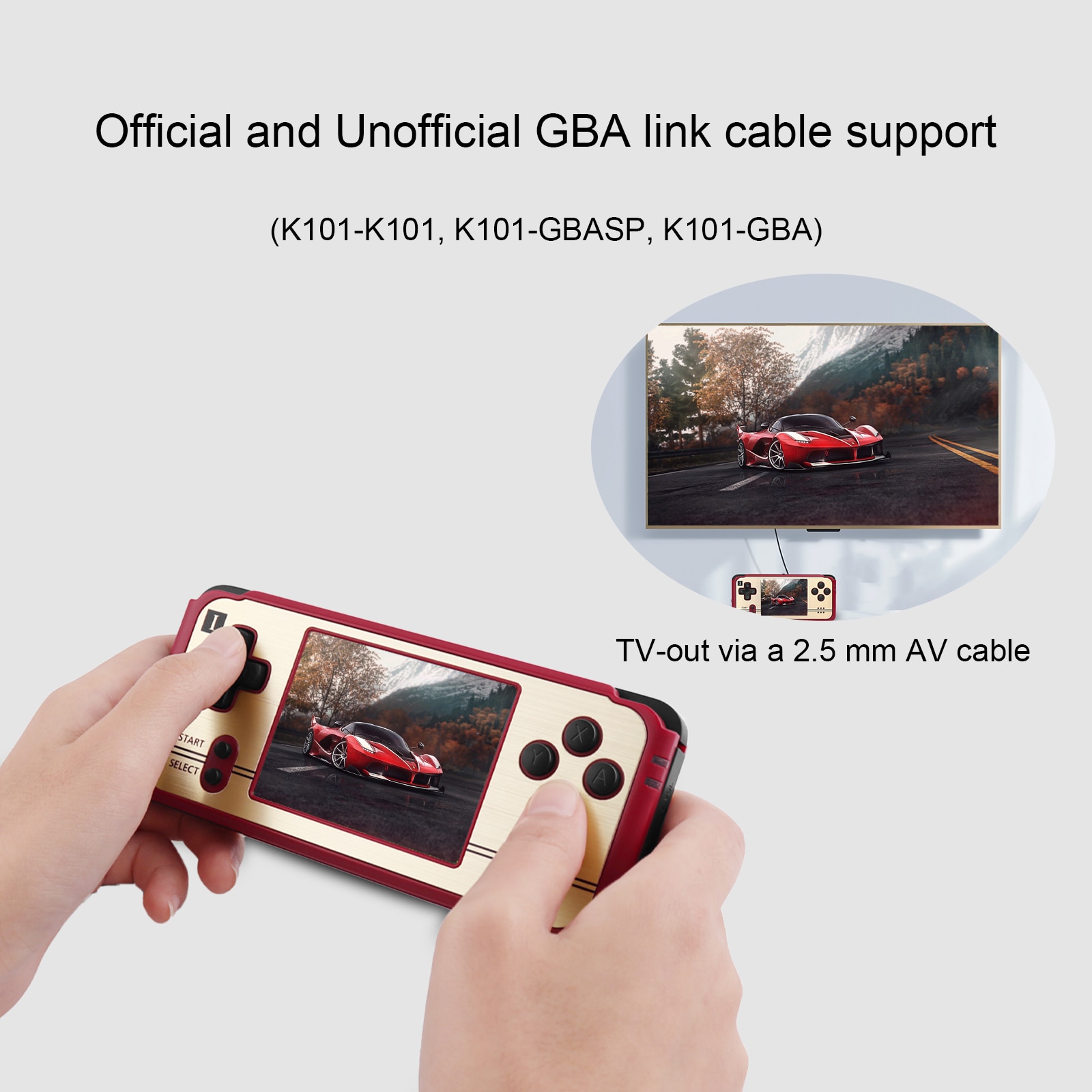 Anbernic Revo K101 Plus Pocket Handheld Game Console 3 Inch TFT Screen ...