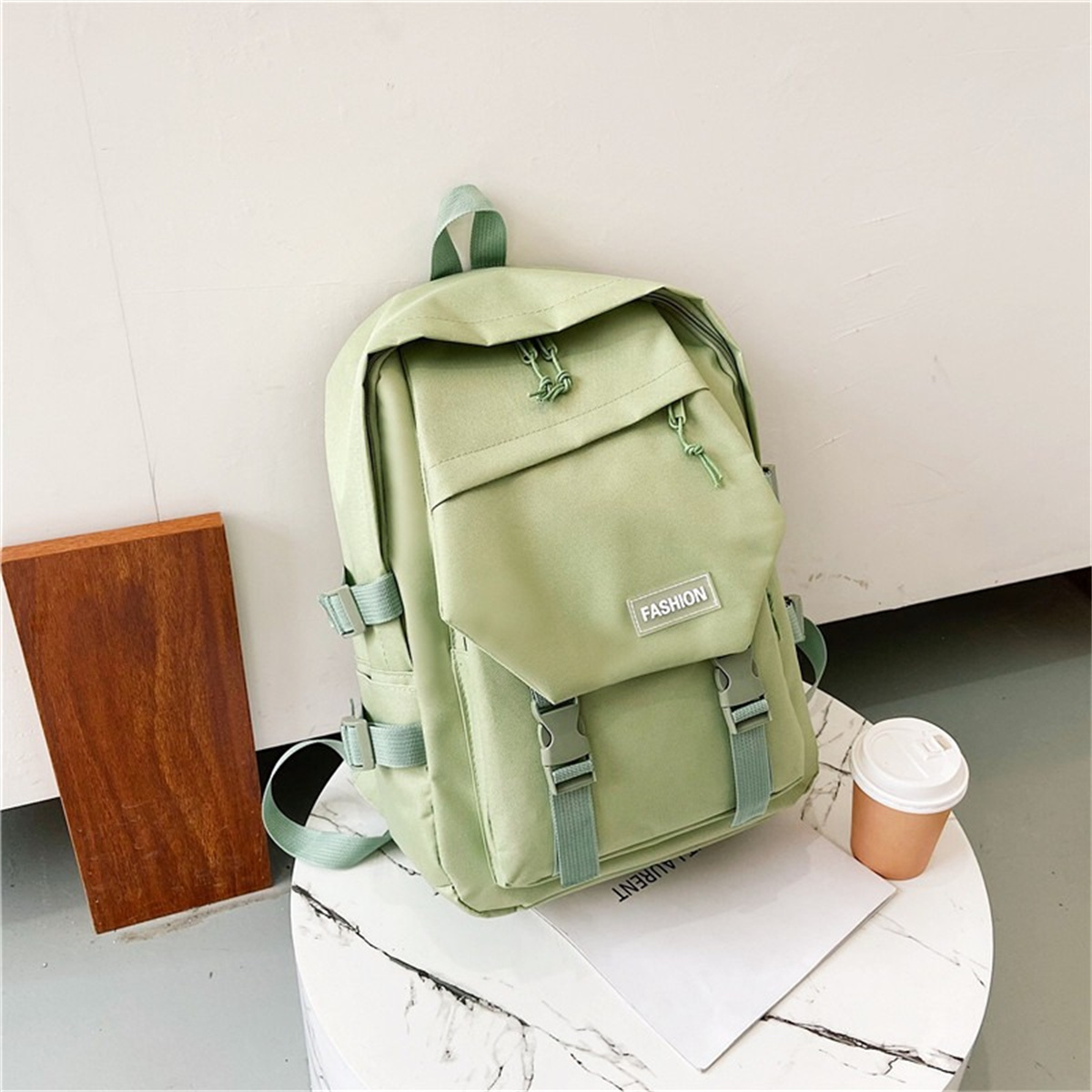 Fashion Backpack Korean Casual Backpack Japanese Style Travel Backpack ...