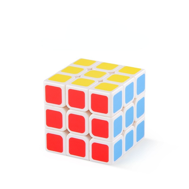 3x3x3 Magic Cube Stickerless Rubik's Cube Puzzle Professional Speed ...