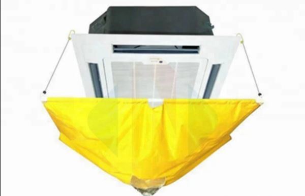 Aircon Wash Bag w/ drain hole for Ceiling Cassete Unit wit Fixing Hook ...