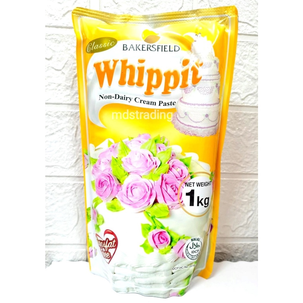 WHIPPIT Cream Paste Plain Butter Ready to Use Icing Frosting ...