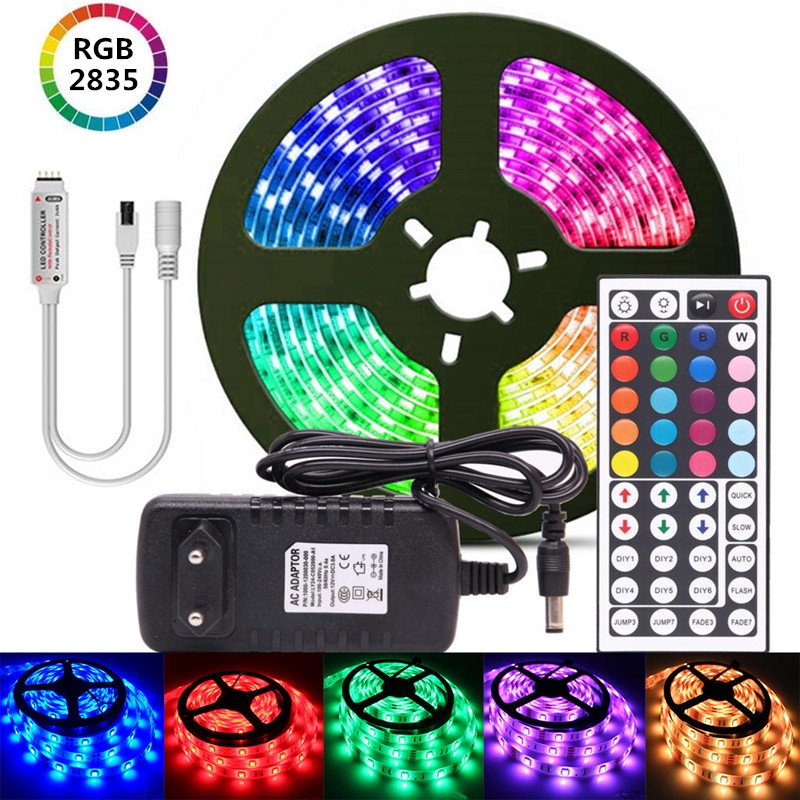 5m Rgb 300 Led 3528 Smd Flexible Strip Light 12v Remote Power Home Room 5m Rgb 300 Led 3528 Smd Flexible Strip Light 12v Remote Power Home Room