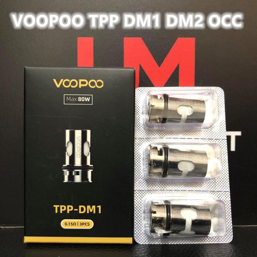 COD VOOPOO TPP Mesh OCC Coils DM1 DM2 Replacement Coil Head For DRAG 3 ...