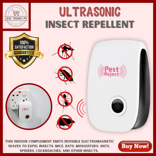 Ultrasonic Pest Repeller - Indoor Plug, Electronic and Ultrasound ...