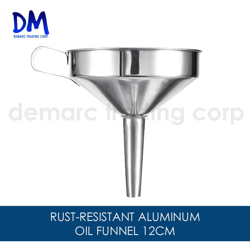 Stainless Aluminum Oil Condiments Liquid Funnel Embodo 12CM | Lazada PH