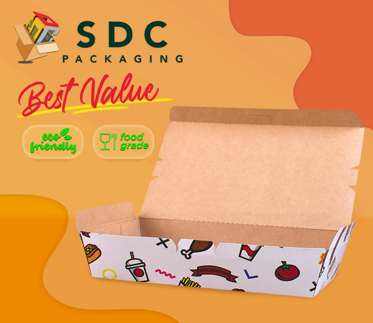 Paper Rice Box Takeout Box Paper Meal Box Carrier 15 Non-Greaseproof ...