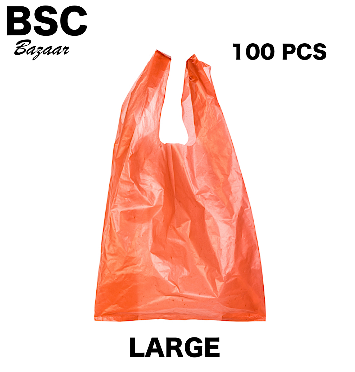 LARGE Sando Plastic (100 PCS) 11.5 x 19.5 inches (Available in White ...