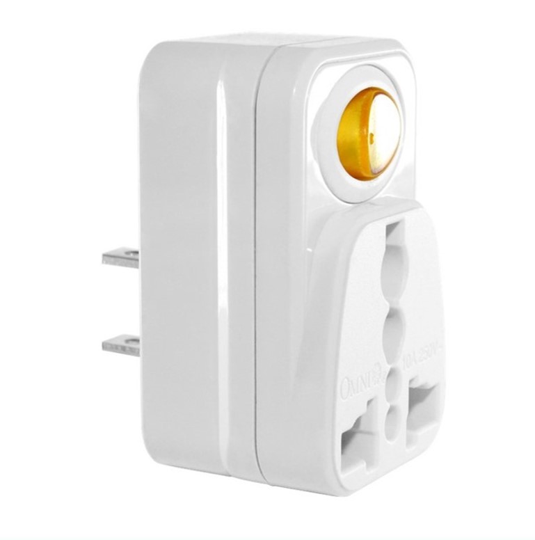 OMNI Universal Socket Adapter with Switch (WUS-102-PK) | Lazada PH
