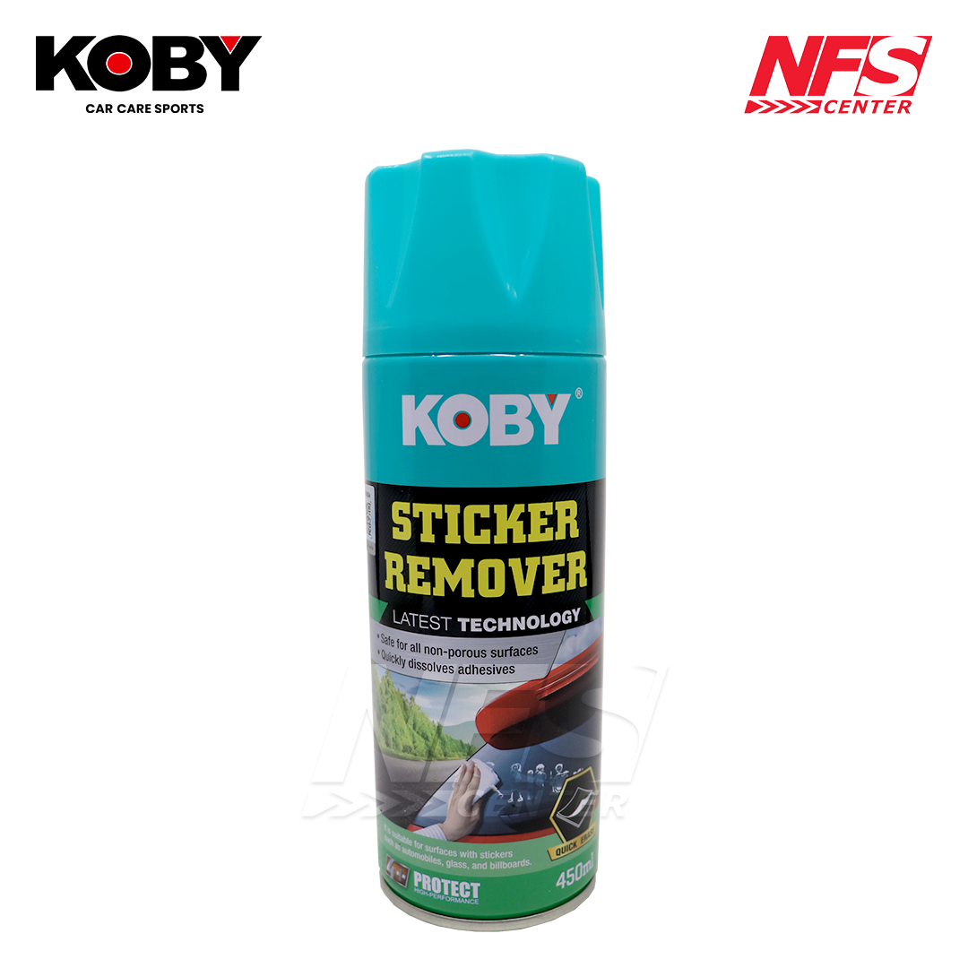 KOBY LABEL AND STICKER REMOVER SPRAY QUICK ERASE 450ML | Lazada PH
