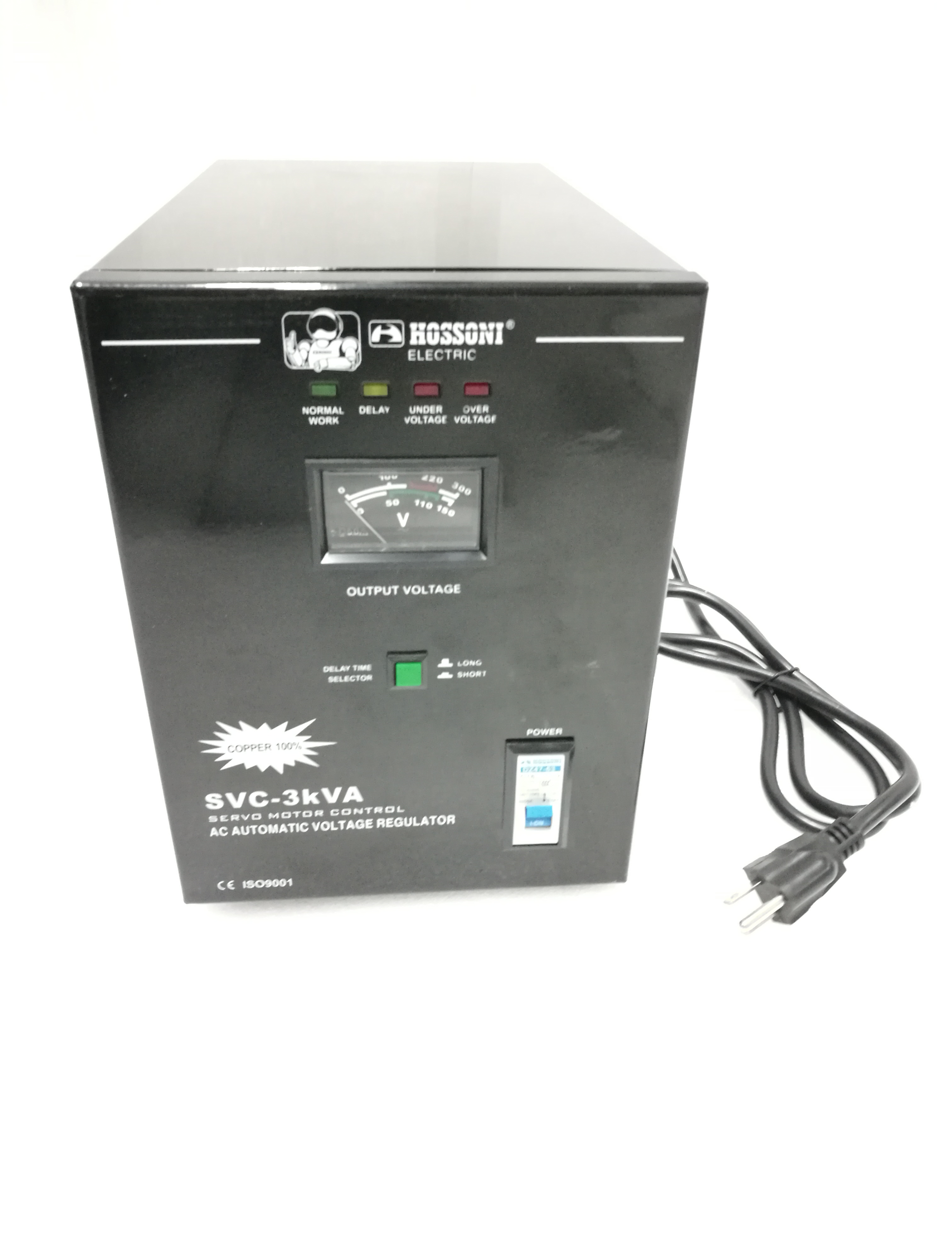Hossoni AVR SVC-3000VA 3000 Watts Servo Motor Automatic Voltage ...