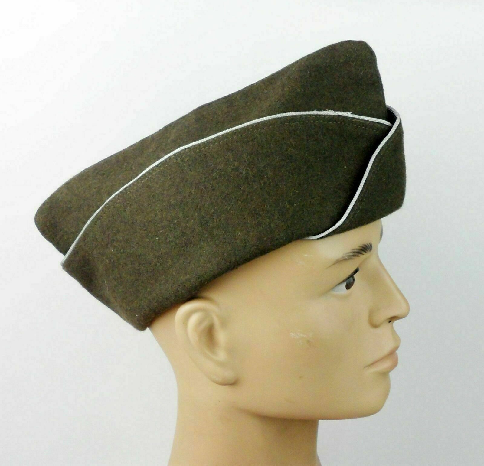 tomwang2012. WWII WW2 Us Army Wool Garrison Cap Military Hat MILITARY ...